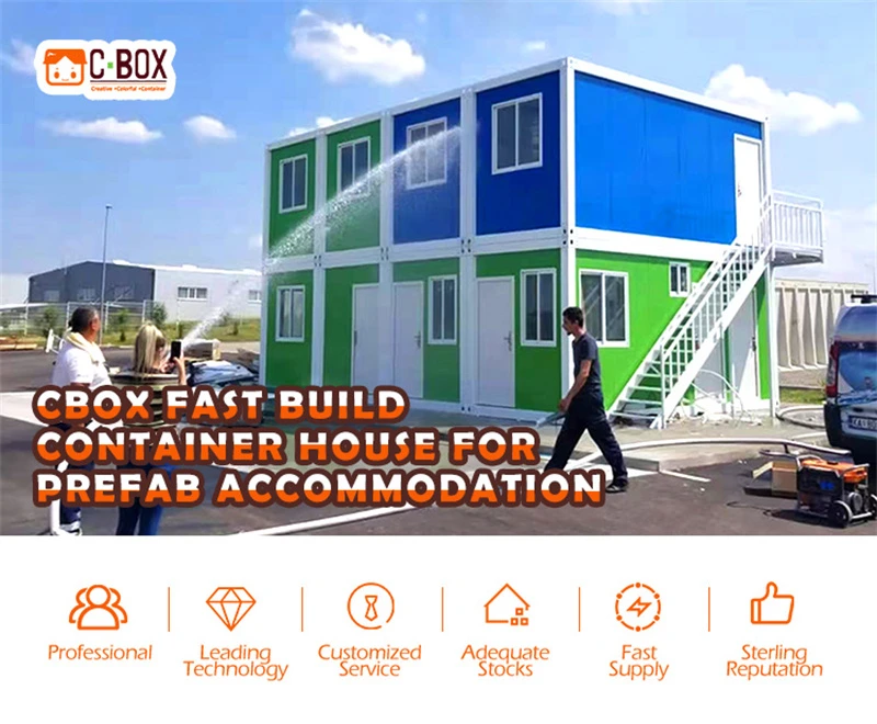 CBOX Fast Build Container House สำหรับที่พักสำเร็จรูป