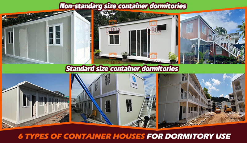 6 Types of Container Houses for Dormitory Use