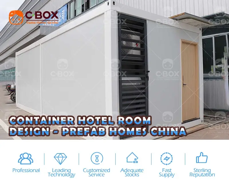 Container Hotel Room Design - Prefab Homes China