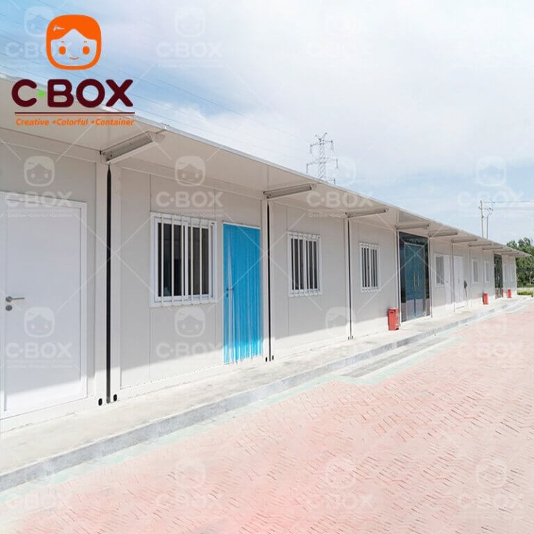 Two-Story Glass Container Office Building