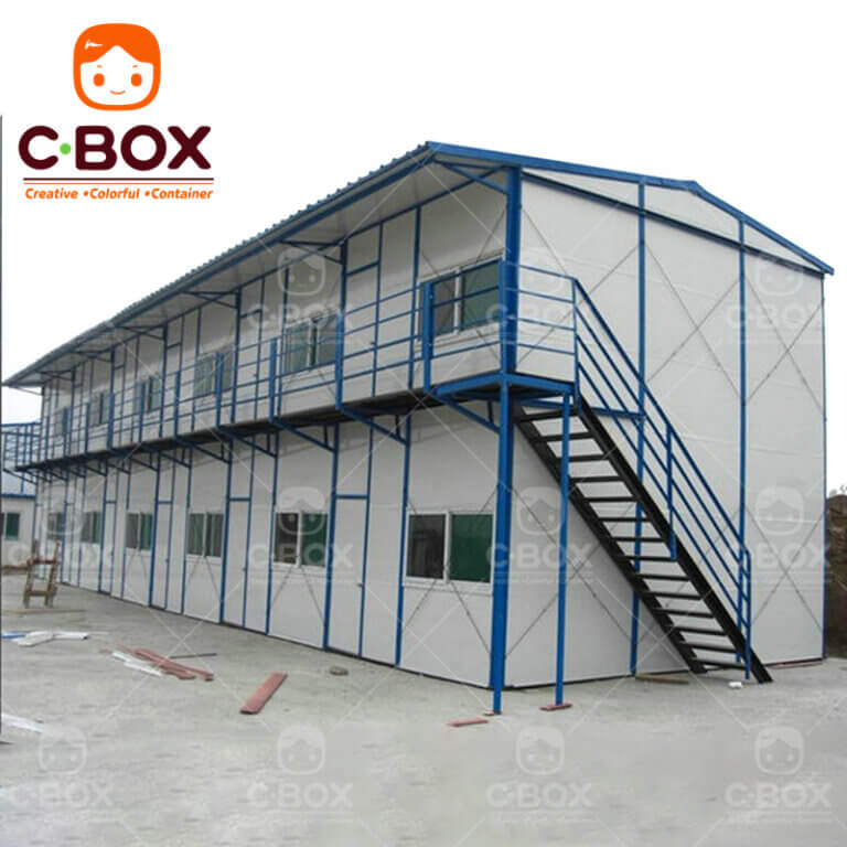 Custom Prefab K House—Modular Temporary Building Solution