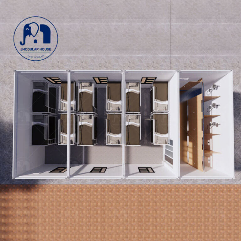 Fashionable Detachable Container Student Housing Unit