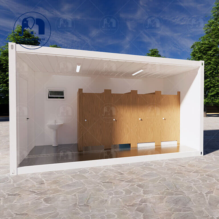 Modular Prefab House Flat Pack Container Toilet